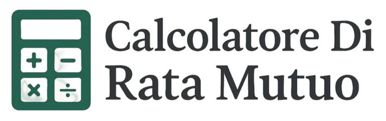 Calcolatore Mutuo Online | Calcolo Rata Mutuo e Interessi Facile